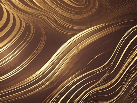 Premium Photo Elegant Golden Curves Luxurious Background Pattern