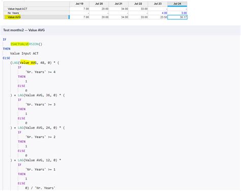 How To Dynamically Calculate Same Month Moving Average In Anaplan