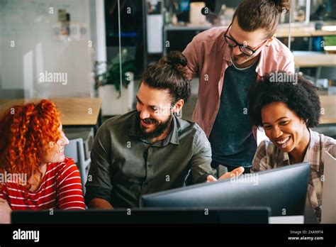 Mixed Team Of Software Engineers Brainstorming Ideas Diverse App