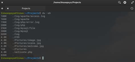 Du Command In Linux Explained With Examples