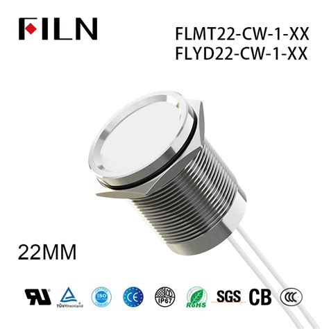 22mm Electronic Touch Switch Customizable Capacitive And Pressure 22mm Electronic Touch Switch Customizable Capacitive And Pressure