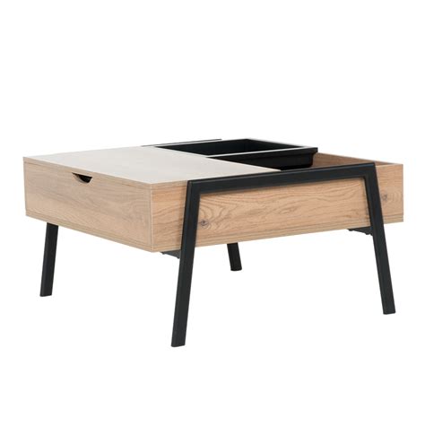 Холна маса с повдигащ механизъм Kent златен дъб