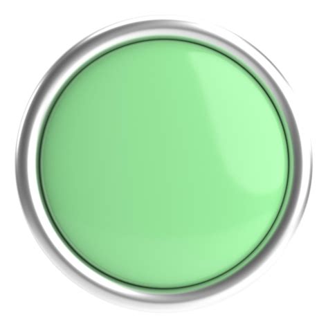 Premium Photo 3d Circle Button Empty Button 3d Illustration