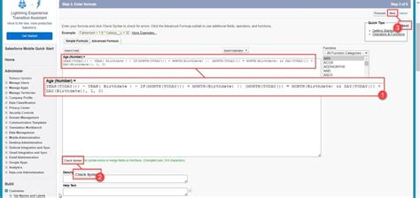 Salesforce Formula Field To Calculate Age