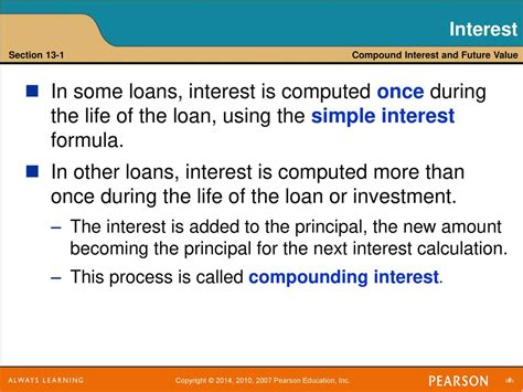Compounded Future Value Formula