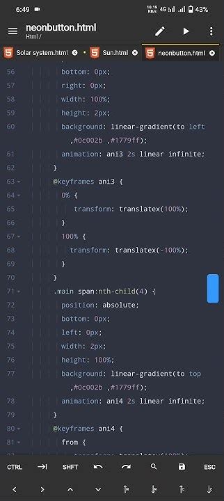 Make Neon Button Using Html And Css Coding Html Csscoding Neon Button Keepcoding Youtube