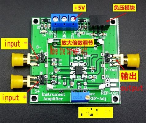 AD623 Single Supply Microvolt Small Millivolt Signal Instrumentation Amplifier EBay