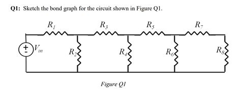 solved q1 sketch the bond graph for the circuit shown in