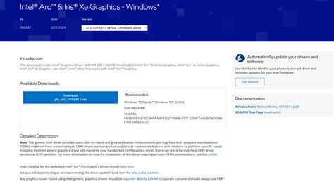 Intel Iris Xe Graphics Driver Update Problems Intel Community