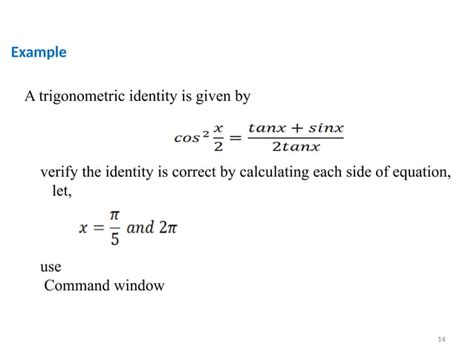Chapter 1 Starting With Matlab Matlab Pptx