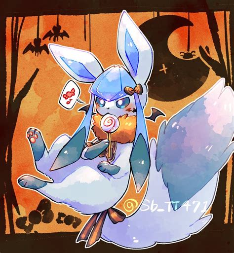 Glaceon Pokemon Drawn By Sb Tt Danbooru