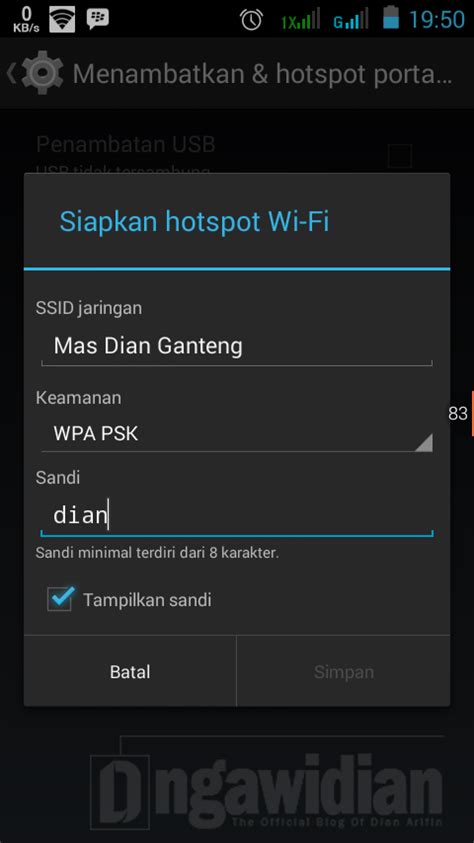 Cara Membuat Wifi Hotspot Di HP Android Mudah Dan Cepat Dianisa Com