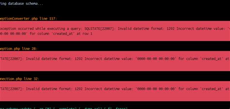 SQLSTATE[22007]エラー解決：MySQL/MariaDBの日時形式を正しく指定する方法 ※