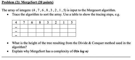Solved The Array Of Integers Is Input To Chegg