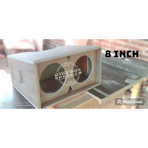 Jual Box Speaker Line Array Double 8 Inch Tebal Triplek 12 Mm Shopee