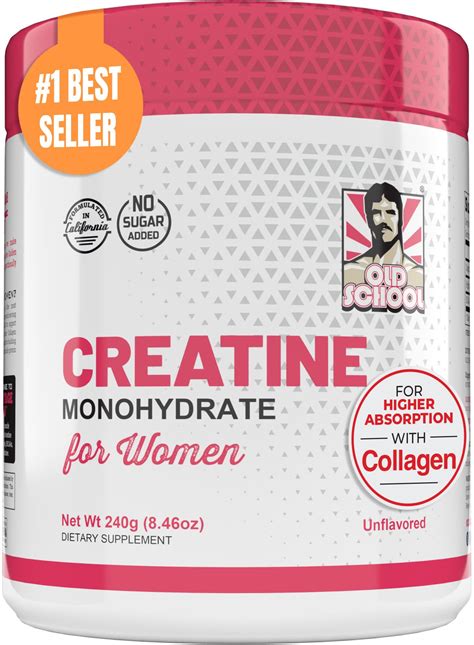 5000mg Creatine Monohydrate Powder Optimized For Women