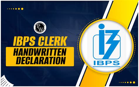 Ibps Clerk Handwritten Declaration 2024 Sample Format