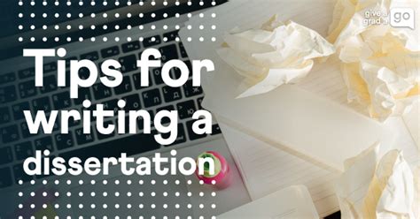 How To Write A Master S Dissertation Tips For Writing A Dissertation