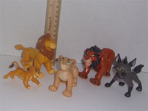 Lion King Scar Hyena Pvc Action Figure Lot Lion King Lot Disney A3