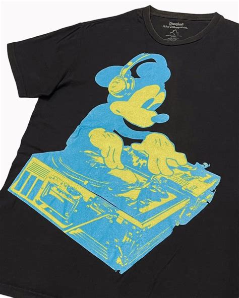 Mickey Mouse Mickey Mouse Dj Disney T Shirt Grailed