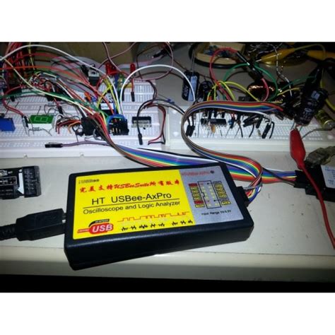 Channel Logic Analyzer Oscilloscope USBee AX Pro I C IIC SPI CAN Debugger Robotics Bangladesh