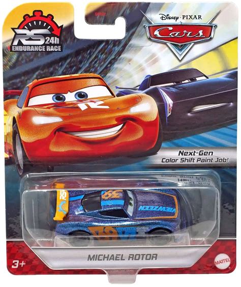 Disney Pixar Cars Cars 3 Rs 24th Endurance Race Michael Rotor 155