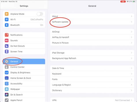How To Update IPadOS Navigator Schools