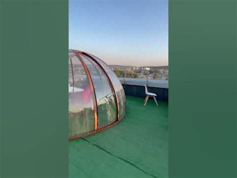 Что выдерживает монолитный поликарбонат для купольной беседки? - YouTube