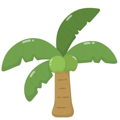 Coconut Tree Cartoon 41265842 Png