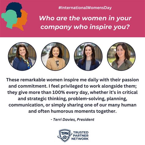 Trusted Partner Network On Linkedin Internationalwomensday