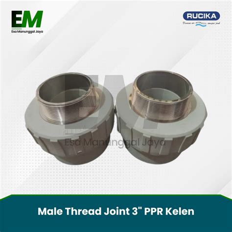 Jual Male Thread Joint 3 Ppr Kelen Sdl 3 Ppr Kelen Sdl Ppr 90mm 3 Shopee Indonesia