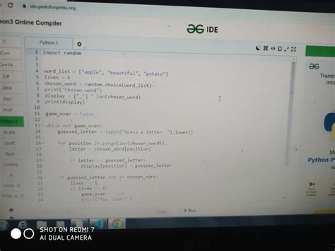 Akash Ranjan Shukla On Linkedin Recently Completed A Simple Hangman Game A Simple Project