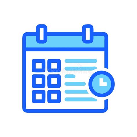 Class Timetable Icon Stock Vector Illustration Of Vector 351933891