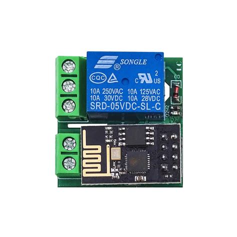 Taidacent Esp 01s Relay Module Smart Home Remote Control