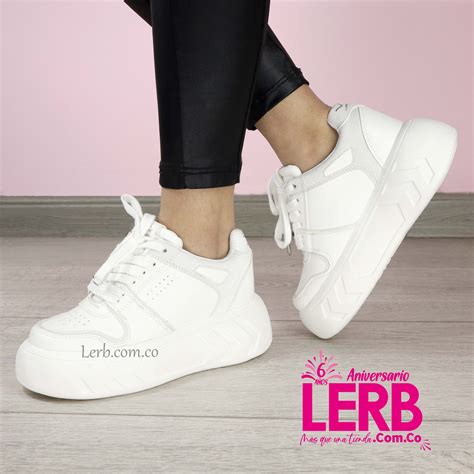 Tenis Beberly White Lerb