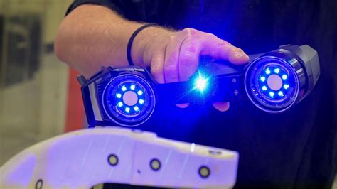 Handheld 3d Scanner Light Sources Laser Lines Vs 45 Off