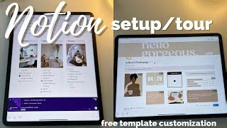 Notion Setup How To Use Notion 2024 Easy Notion Tutorial For Beginners Notion Customization ...