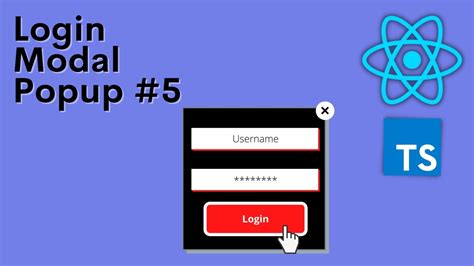 Login Modal Popup Reactjs Typescript Tutorial 5 Bonus Pin Input