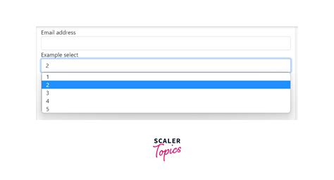 Bootstrap Select Scaler Topics