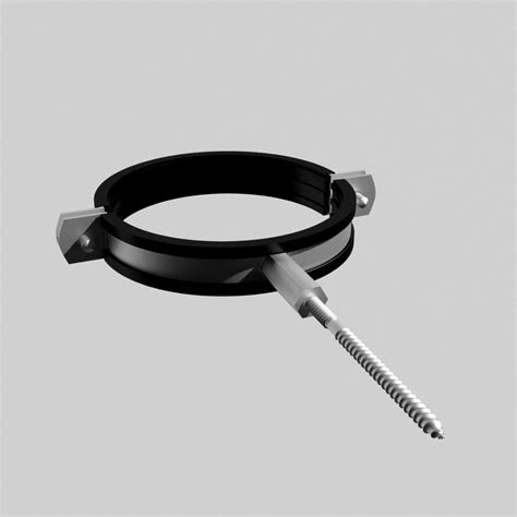 Держатель трубы оцинкованный 120 мм купить по цене 75 руб за шт