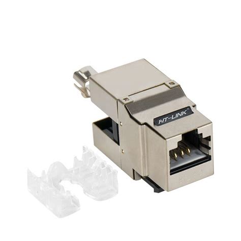 Shielded Rj45 Female Connector Rj45 Cat6 Keystone Jack Module Jack Rj45 Cat5e 8 Pin And Rj45