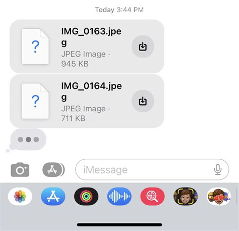 Imessage Pictures Send As A File Name R Ios