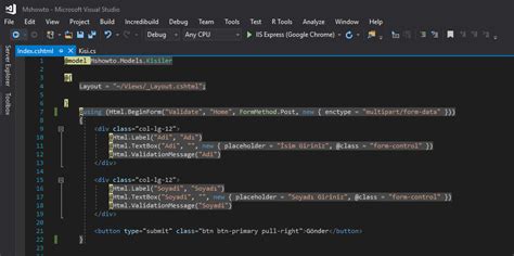 mvc server side validation nedir nasıl kullanılır bölüm 33