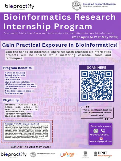 Bioinformatics Live Internship With Project Pdf Bioinformatics