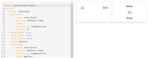 Glance Card Attributes Instead Of Entity Value Frontend Home