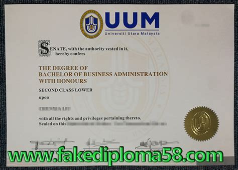 Uum Fake Diploma Universiti Utara Malaysia Fake Degree Certificate