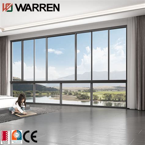 Energy Efficient Aluminum Double Glass Window System Picturewindow