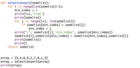 選択ソートSelectionsortを丁寧に 解説してみた by Python アメリカの大学で奮闘中
