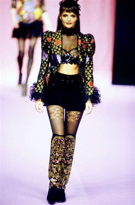 Christian Lacroix Fallwinter 1994 Runway Fashion Couture Fashion