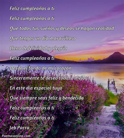 Mejores Poemas Bonitos Para Cumplea Os Poemas Online